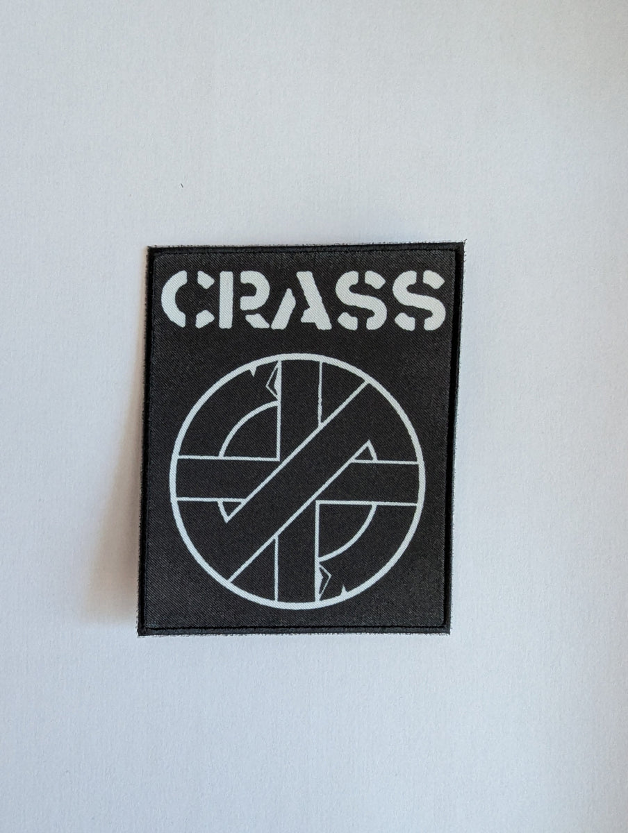 Crass - Logo Patch – Punk Rock Shop