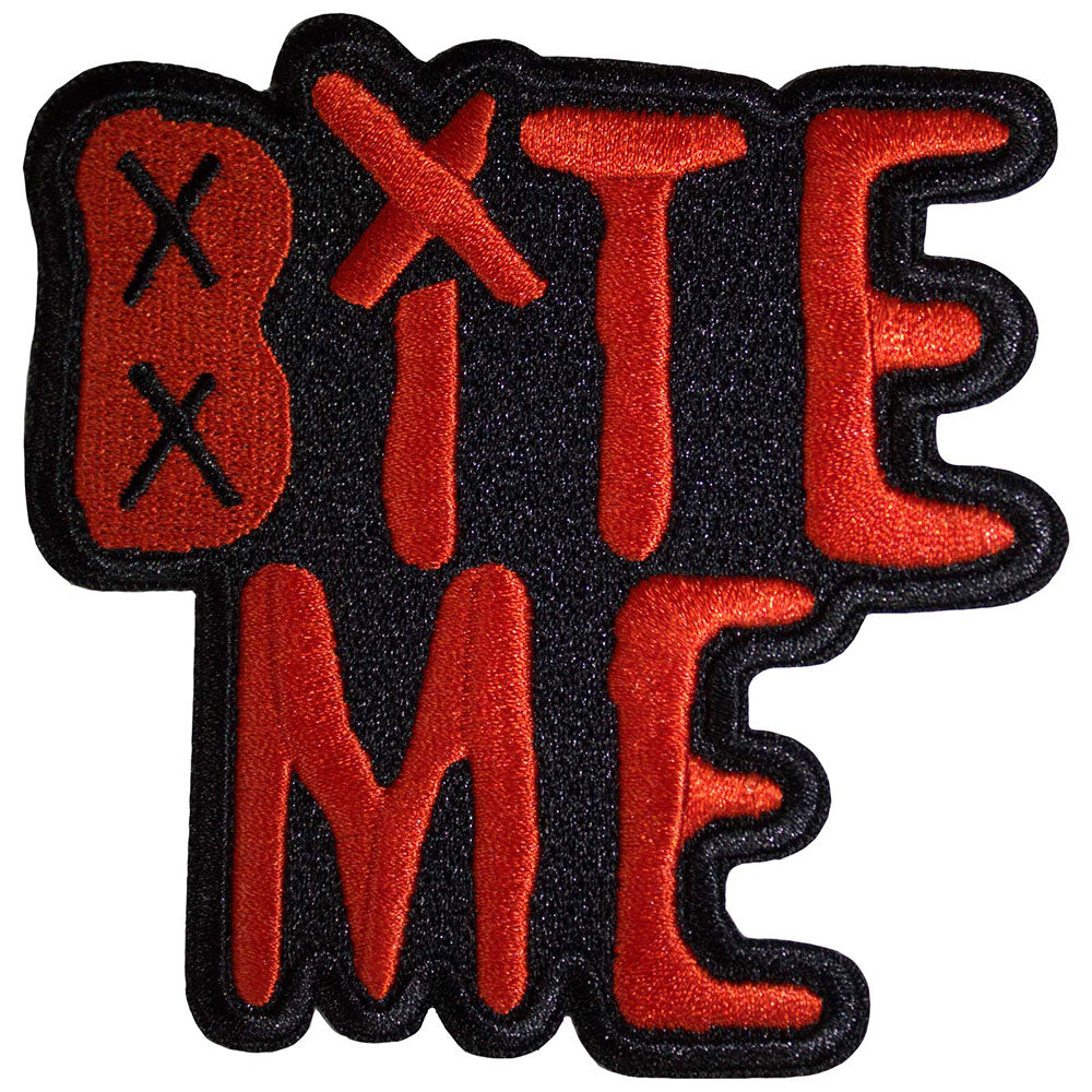 Avril Lavigne - Bite Me Woven Patch – Punk Rock Shop