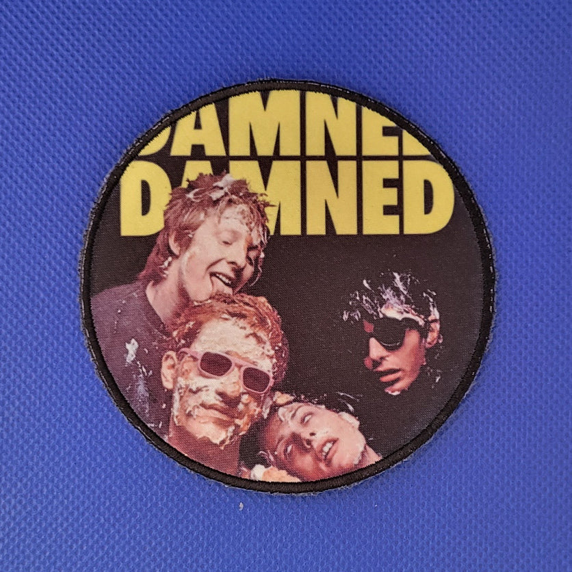 Damned - Damned, Damned, Damned Circle Patch – Punk Rock Shop