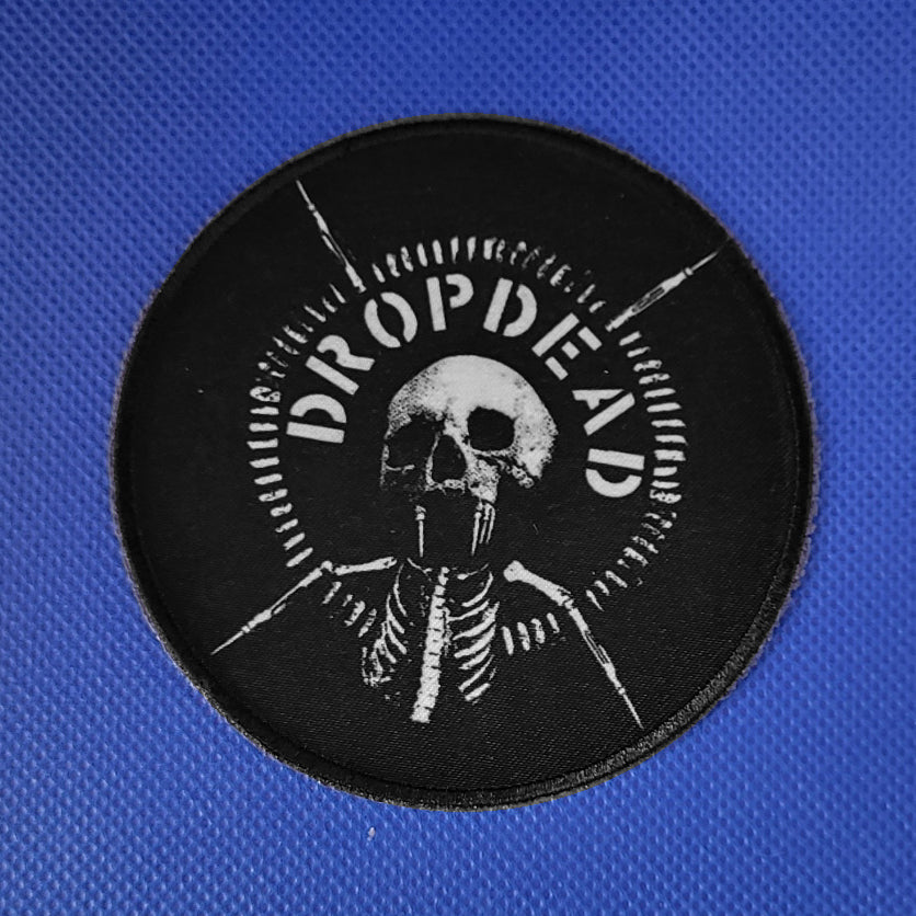 Dropdead - Skull Circle Patch – Punk Rock Shop
