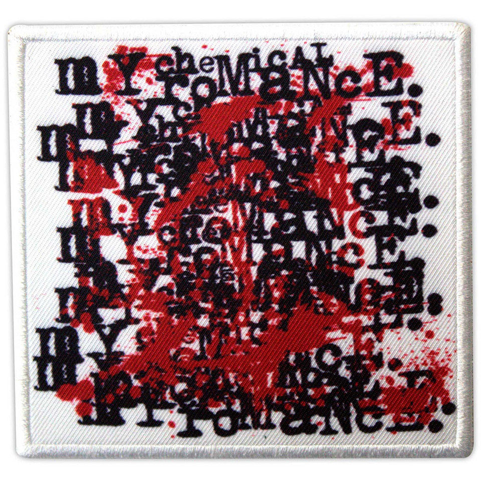 My Chemical Romance - Sweet Revenge Logo Repeat Patch – Punk Rock Shop