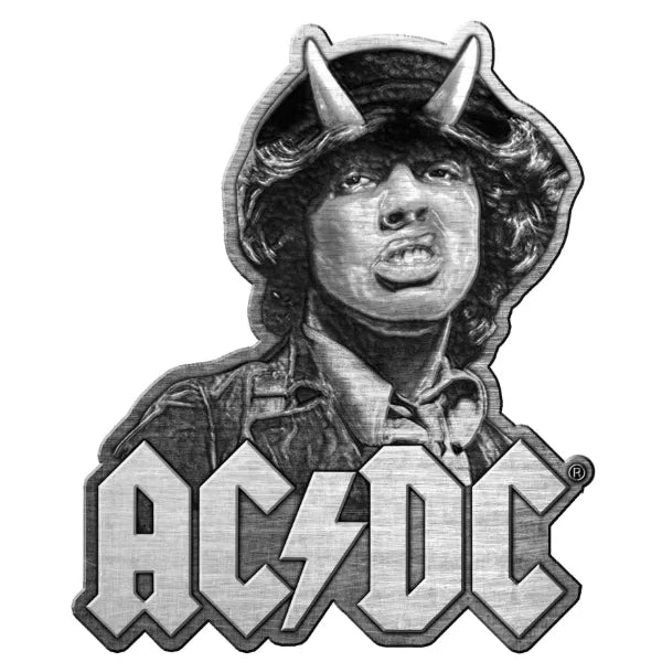 AC/DC - Angus Pin Badge – Punk Rock Shop