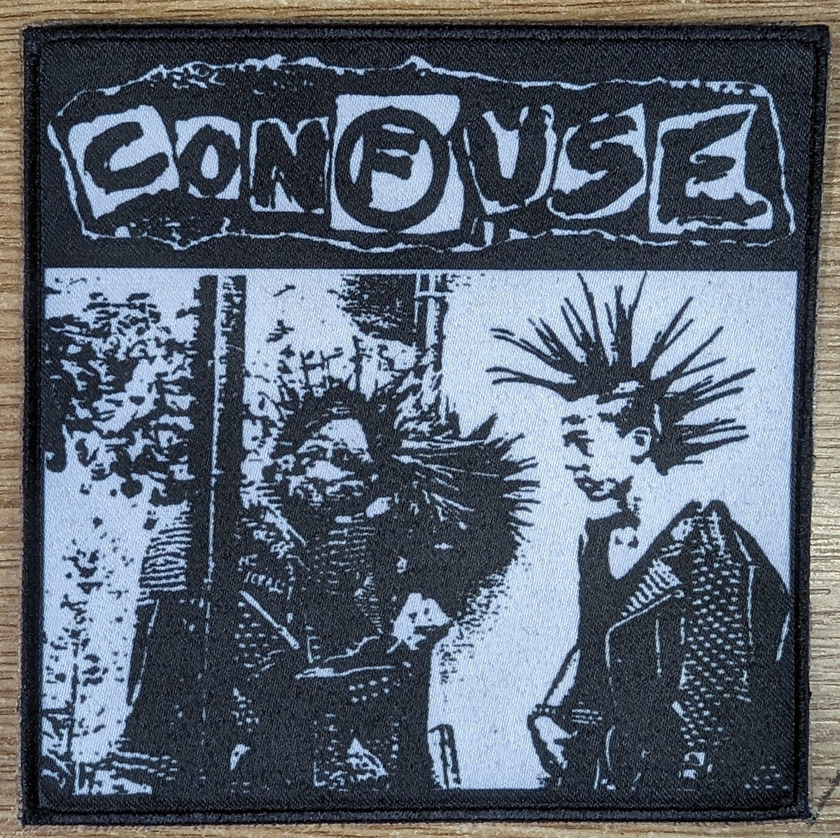 Confuse - Punks Patch – Punk Rock Shop