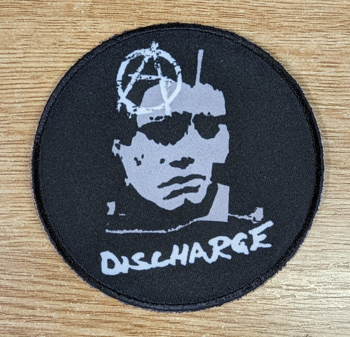 Discharge - Decontrol Round Patch – Punk Rock Shop