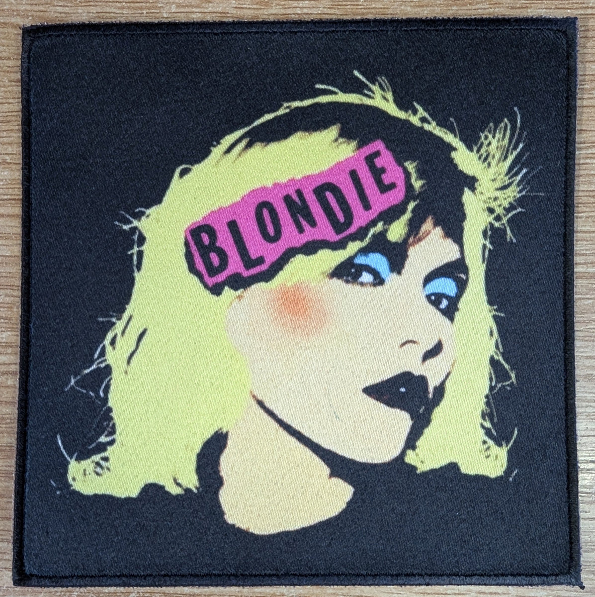 Blondie - Punk Black Patch – Punk Rock Shop