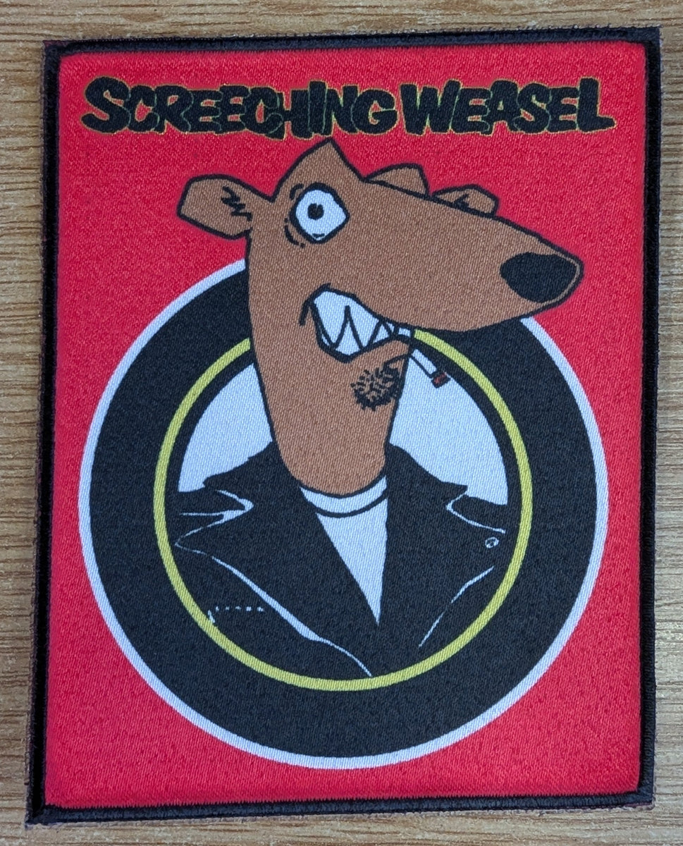 Screeching Weasels - Logo Patch – Punk Rock Shop