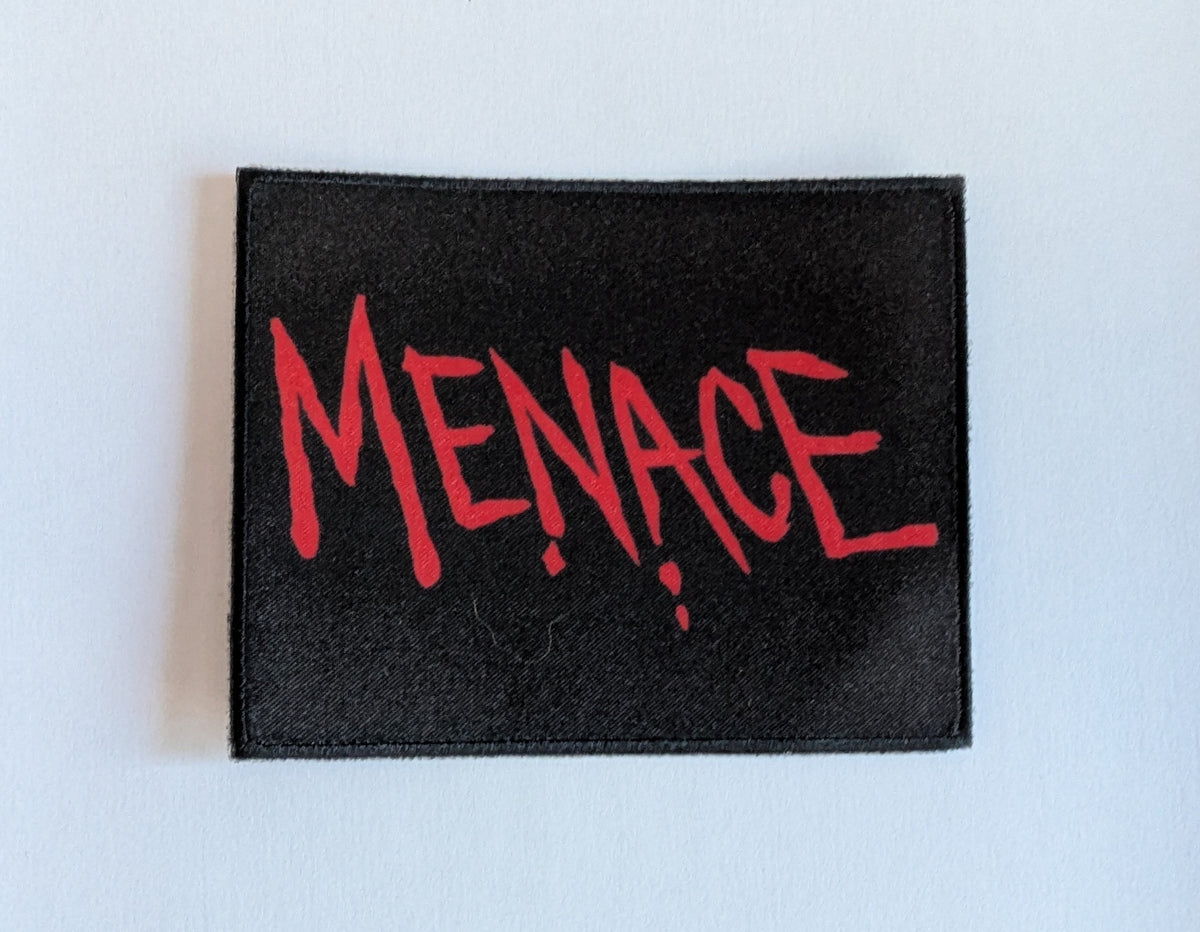 Menace - Logo Patch – Punk Rock Shop