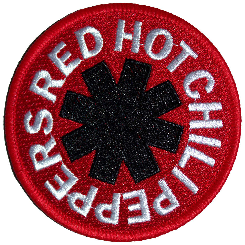 Red Hot Chili Peppers - Red Asterisk Woven Patch – Punk Rock Shop