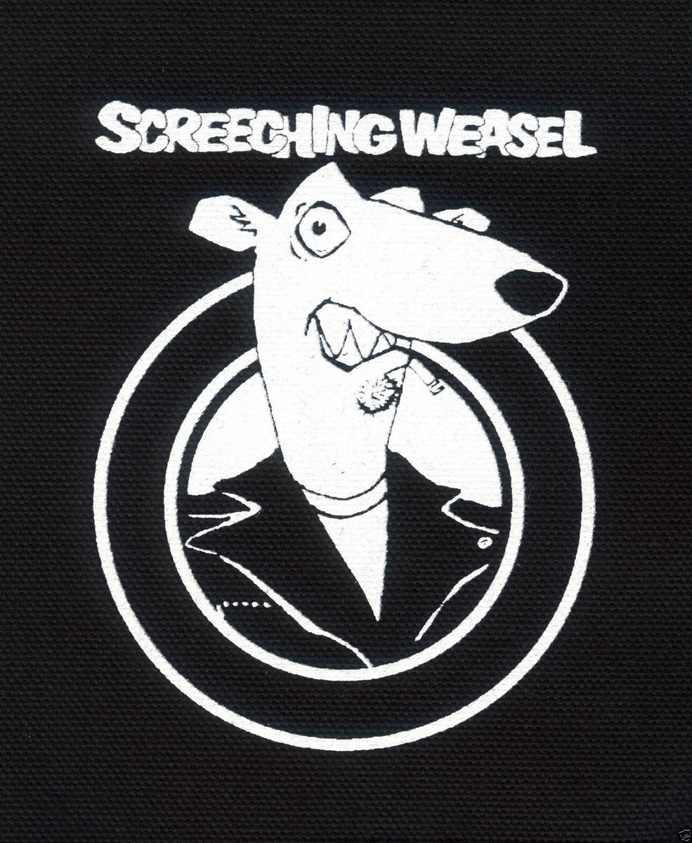 Screeching Weasel - Logo Printed Patch – Punk Rock Shop