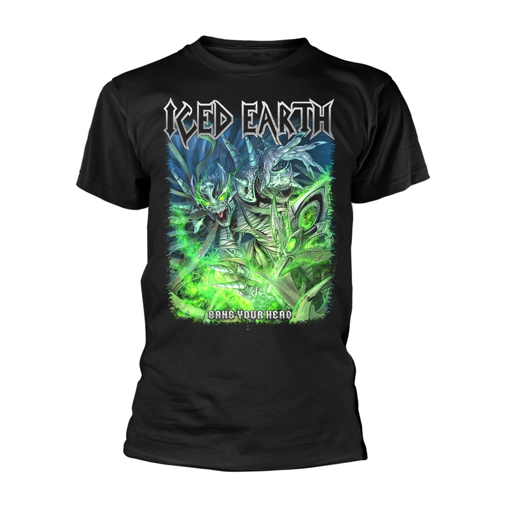 BANG YOUR HEAD - Mens Tshirts (ICED EARTH) – Punk Rock Shop
