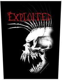 The Exploited - Skull Red logo Backpatch – Punk Rock Shop