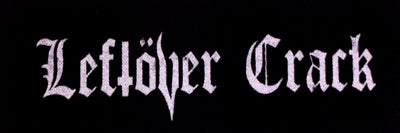 Leftover Crack Logo Leftover Crack Black Metal – ShirtsNThingsAZ