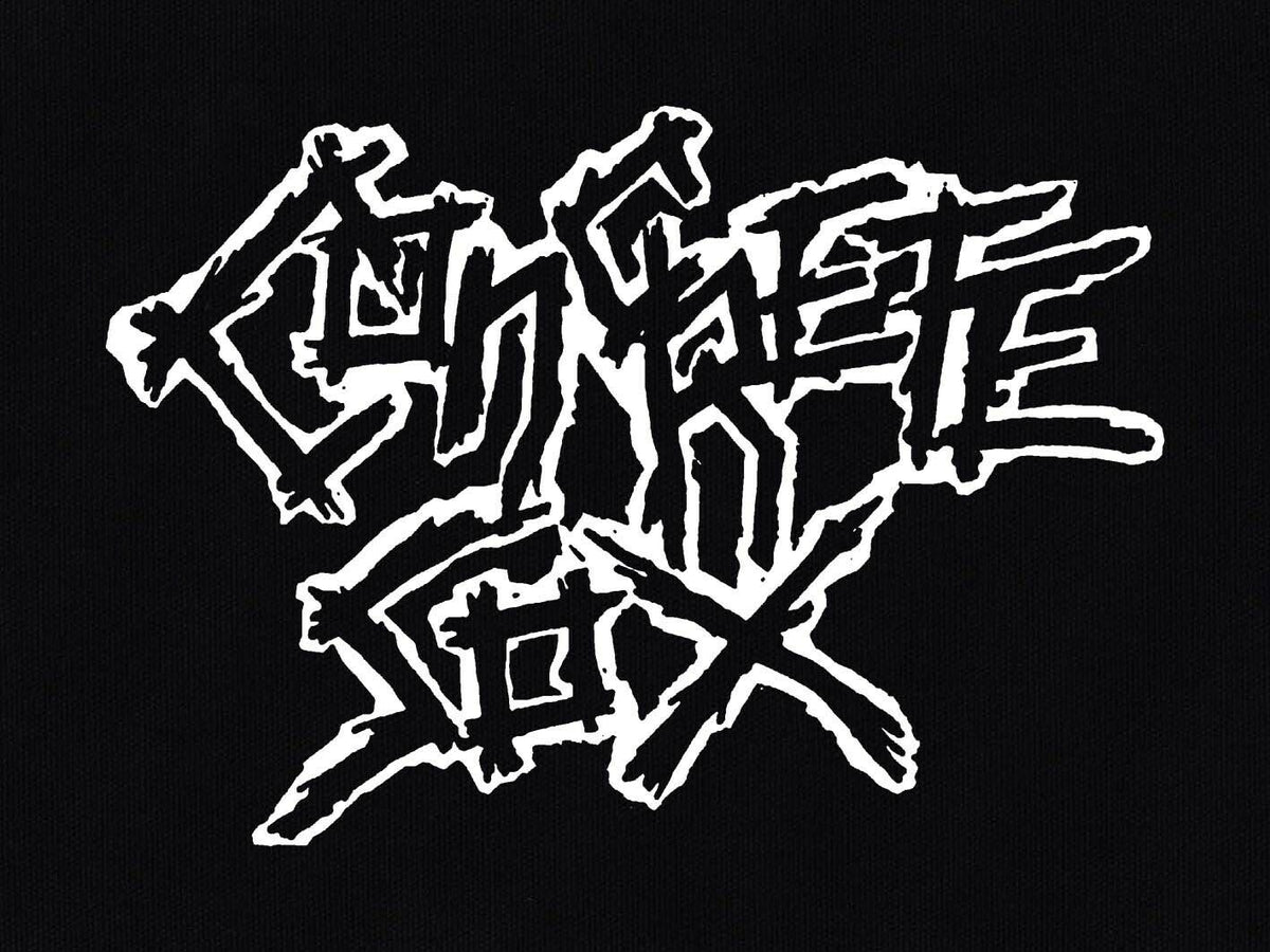 Concrete Sox - Logo Printed Patch – Punk Rock Shop