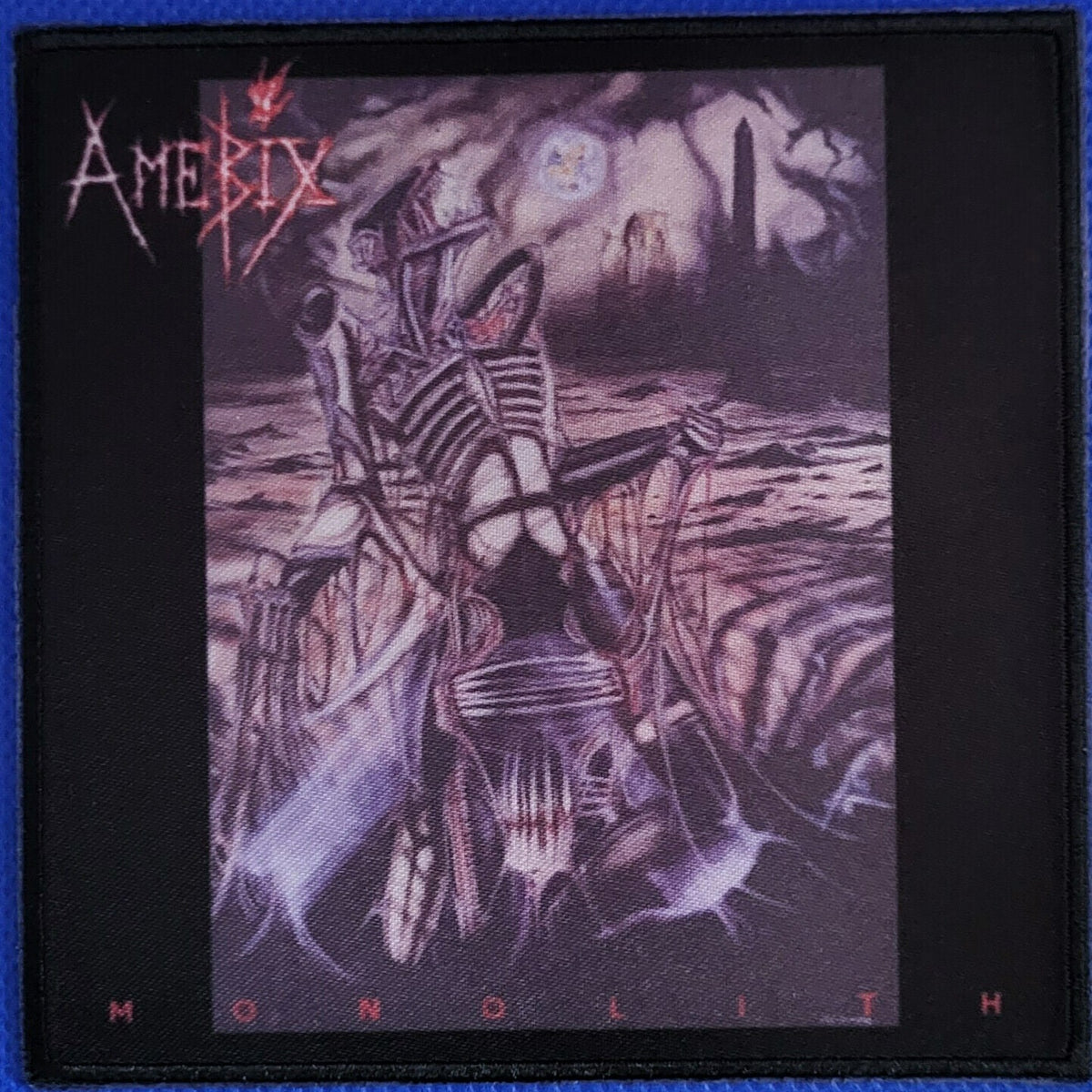 Amebix - Monolith Patch – Punk Rock Shop